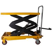 China Manual Hydraulic Lifting Platform Truck Mobile Electric Elevator Small Lifting Machine for sale