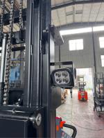 China 4000mm 1500kg Warehouse Full Walkie Electric Lift Pallet Stacker With Strength Chain for sale