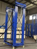 China 2-12m 500kg Electric Mobile Scaffolding Foldable Portable Remote Control Lifting Platform for sale