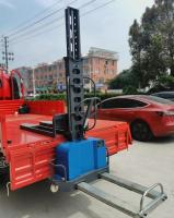China 500 kg capacity semi electric self elevating truck lifting forklift automatic loading handling  stacking truck for sale