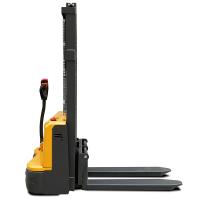 China 2 Ton Small Station Driven Walking Loading And Unloading Truck Hydraulic Lifting Stacker for sale