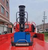 China 500 kg capacity semi electric self elevating truck lifting forklift automatic loading handling  stacking truck for sale