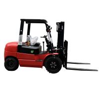 China 2t 2000kg 8000mm 4 Wheel Agricultural Diesel Forklift stacker with Side Shift CE Approved Lift 6000mm for sale