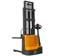 China 1500kg 1.5 Ton 3m 3000mm Walking Electric Stacker With CE Certificate For Labor Saving for sale