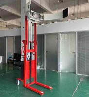 China 1000 kg electric roll paper lifter stacker 360 degree paper roll clamps convenient warehouse handing equipment for sale
