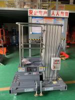 China Single mast aluminum alloy Lifter with a working height of 4-26m 6m 7m 8m 9m 10m 11m 12m for sale