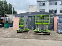 China Single mast aluminum alloy Lifter with a working height of 4-26m 6m 7m 8m 9m 10m 11m 12m for sale