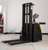 China 2 Ton Max 5.5m Battery Lifter Electric Pallet Truck Stacker With High Power for sale