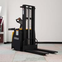 China 2 Ton Max 5.5m Battery Lifter Electric Pallet Truck Stacker With High Power for sale