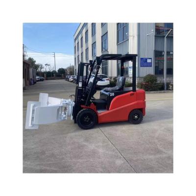 China 4-Wheel Electric Forklift CE Certified Electric Forklift 2 Ton 2.5 Ton 3 Ton 3.5 Ton with Customisable Clamps for sale