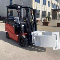 China 4-Wheel Electric Forklift CE Certified Electric Forklift 2 Ton 2.5 Ton 3 Ton 3.5 Ton with Customisable Clamps for sale