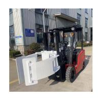 China KAD 1.5 ton 2 ton 3 ton 6m 7m lifting height 4-wheel electric forklift with paper roll clamp attachment for sale