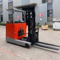 China Electric Reach truck Forklift First class High Quality Stand Up  Lift Height Advanced Battery Technology for sale