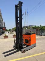 China Electric Reach truck Forklift First class High Quality Stand Up  Lift Height Advanced Battery Technology for sale