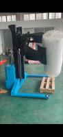 China 1000kg 3000mm Durable Walkie Paper roll clamp stacker Roll lift stacker with Nylon wheels and Electric battery for sale