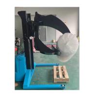 China 300 400 600 kg Electric roll gripper stacker powered pallet Lifter with 360 degree rotation for paper rolls for sale