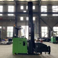 China Seat-mounted VNA reach truck 2 ton electric reach stacker lift 9m for sale
