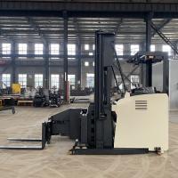 China Seat-mounted VNA reach truck 2 ton electric reach stacker lift 9m for sale