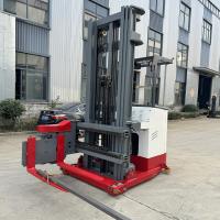 China Multi Directional VNA 2 Ton Electric Forklift With Rotating Forks 90 Degrees 180 Degrees for sale