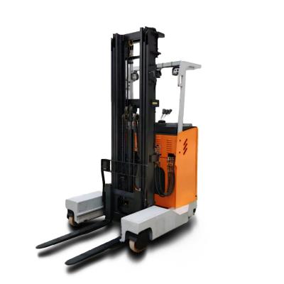 China Electronic seated reach truck  1T 1.5t 1000kg 3meters  3m large capacity battery forklift hot selling for sale