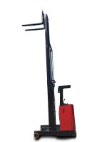 China Electronic seated reach truck  1T 1.5t 1000kg 3meters  3m large capacity battery forklift hot selling for sale