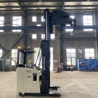 China Narrow Aisle VNA Electric Forklift 1500kg 2000kg 3 Way Multi Directional Reach Truck for sale