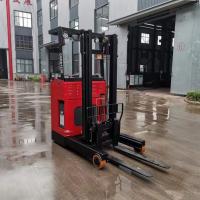 China KAD 24V 2000kg Forklift Trucks Economical Stand-On Electric Reach Truck with Side Shift for sale