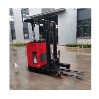 China 1500kg Electric Forklift Standing Electric Reach Truck For Stacking In Large Factories for sale