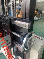 China 1000kg Reel Handling Mobile Hydraulic Film Roller Electric Battery Reel Lifter for sale