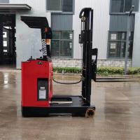 China Electric reach forklift trucks Standing reach forklift trucks Lifting height 3m 3.5m 5m with CE certification for sale