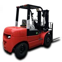 China High-quality 3000kg 4 Wheel Agricultural Diesel Forklift with Side Shift CE Approved Lift 6000mm for sale