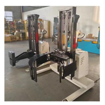 China Roll Lifter 700kg Electric Paper Roll Clamping Stacker Reel Lifter Forklift with CE for sale