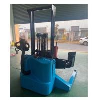 China New 500-1500 kg load capacity electric pallet lift stacker  electric stacker with paper roll clamp for sale