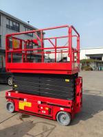China 8 m 10 m 11.8 m   Vertical Platform Lift Mobile Scissor Lift Elevating Aerial Work Platform Lift for sale