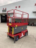 China 8 m 10 m 11.8 m   Vertical Platform Lift Mobile Scissor Lift Elevating Aerial Work Platform Lift for sale