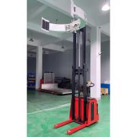 China 1.5 Ton 9.84ft Electric Lift Pallet Stacker For Roll Paper Handing for sale