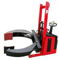 China 1.5 Ton 1 Ton All Electric Pallet Stacker 1500kg 3 Meter Forklift Stacker Forklift with Paper Roll Clamps for sale
