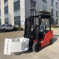 China 1.5 Ton 2 Ton 3 Ton Capacity  Hydraulic Electric Forklift with Clamps  4-Wheel Forklift with CE for sale