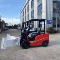 China 1.5 Ton 2 Ton 3 Ton Capacity  Hydraulic Electric Forklift with Clamps  4-Wheel Forklift with CE for sale
