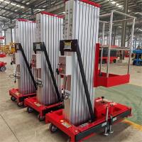 China 6m-10m Electric Lifting Platform Mobile Vertical Hydraulic Aluminum Alloy Lift for sale