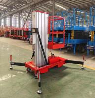 China 6m-10m Electric Lifting Platform Mobile Vertical Hydraulic Aluminum Alloy Lift for sale