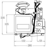 China Curtis DC Motor Control Kit DC Motor Speed Controller Assembly 1207B-4102 for sale