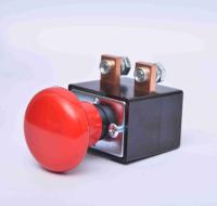 China Easy to install 250 A 96V Electrical Round Emergency Stop Push Botton Switch ED250P-2 for sale