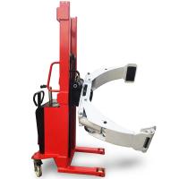 China 250kg Semi electric paper reel stacker Forklift  with 360 degree clamp for sale
