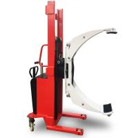 China 250kg Semi electric paper reel stacker Forklift  with 360 degree clamp for sale