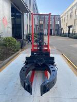 China 250kg Semi electric paper reel stacker Forklift  with 360 degree clamp for sale