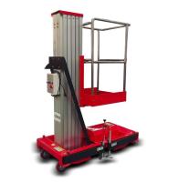 China KAD Electric Aluminum Telescopic Manlift 390kg 8m Vertical Lifting Platform Aerial Work Platform Lift for sale