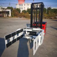 China 500kg 1000kg Load capacity 3m 3.5m Electric forklift stacker with bale clamp for use in warehouses for sale