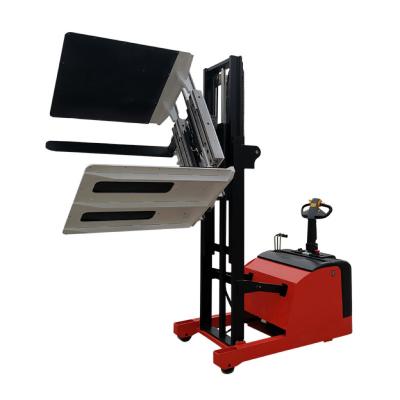 China Battery Power 1500kg 3000mm Electric Clamp Forklift With Bale Clamp For Handling Cloth Roll for sale