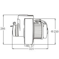 China Wholesale Drive wheel motor assembly for stacker forklift  KQ-AC/1.5-2 for sale